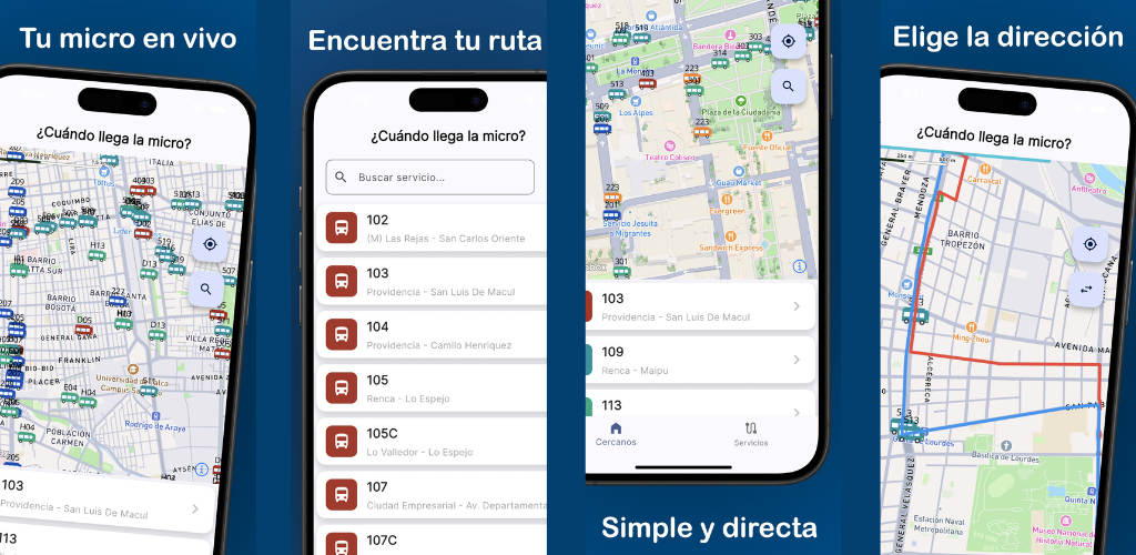 Track Your Bus in Real Time – Santiago (RED / Transantiago) – ELCSoftware